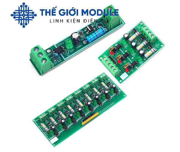 Module cách ly quang optocoupler AC 1 kênh/3kênh/8 kênh 220V | Thế Giới ...