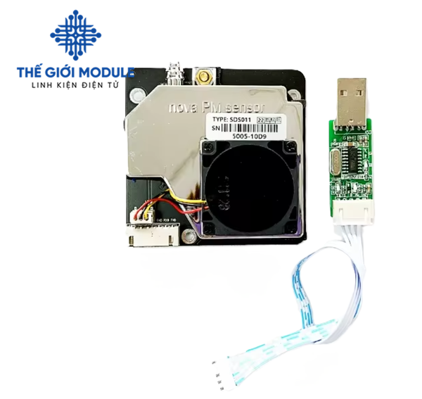 Module cảm biến bụi laser PM2.5 SDS011 | Thế Giới Module
