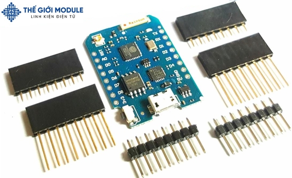 Module RF Thu Phát Wifi ESP8266 NodeMCU Lua D1 Mini Pro | Thế Giới Module