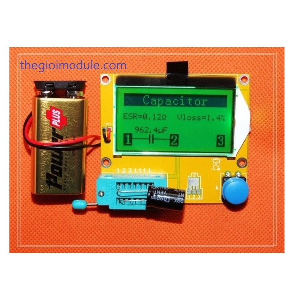 Mạch Test Linh Kiện Điện Tử Đa Năng LCR-T4 | Thế Giới Module
