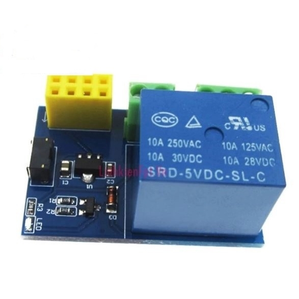 Module điều khiển relay 5VDC bằng wifi ESP8266-01 | Thế Giới Module