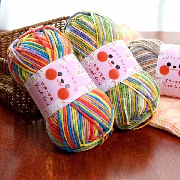 Len Yaoh Wool Love màu loang 100gr - Tada Craft