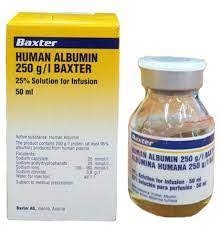 HUMAN ALBUMIN BAXTER 250G/L 50ML Nhà thuốc Ngọc Trang