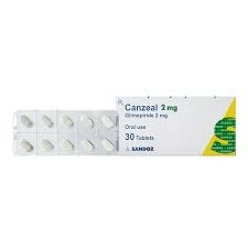 Thuốc Canzeal 2mg Sandoz điều trị đái tháo đường type 2 (3 vỉ x 10 viên ...