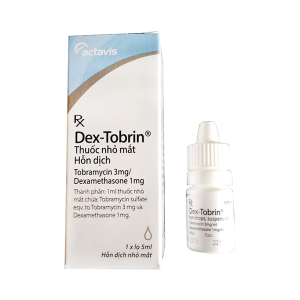Dex - Tobrin 5ml - Thuốc điều trị nhiễm khuẩn hiệu quả Nhà thuốc Ngọc Trang