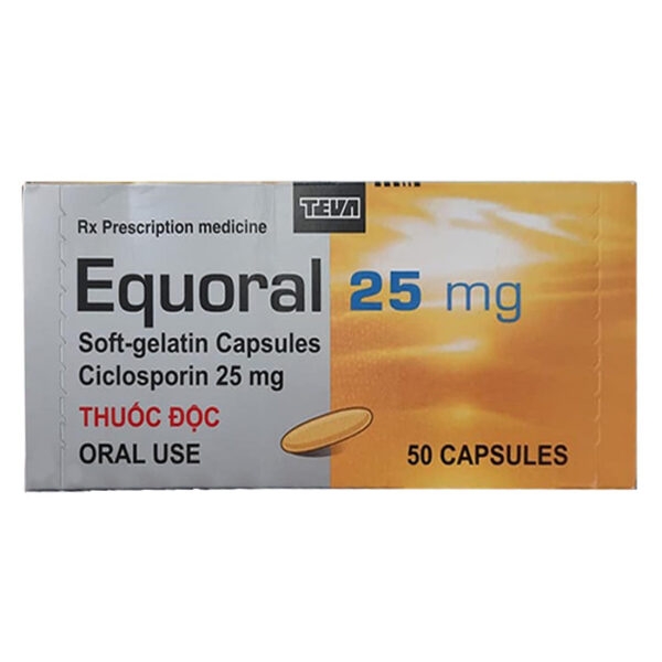 Equoral 25mg điều trị trong ghép cơ quan và ngoài ghép cơ quan Nhà ...