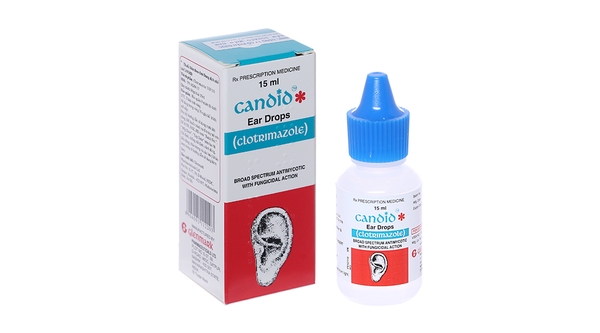 Dung dịch nhỏ tai Candid 1% trị nấm tai chai 15ml Nhà thuốc Ngọc Trang