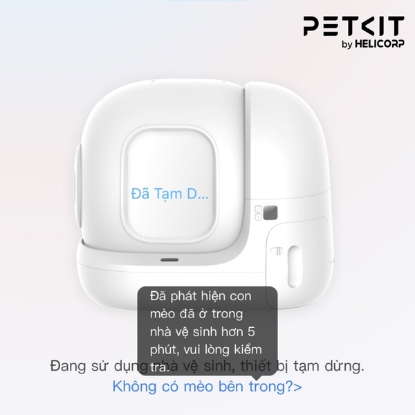 Sửa máy dọn phân mèo Petkit - petkitvietnam.com