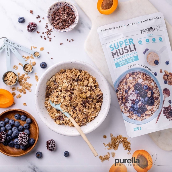 Ngũ cốc Purella SUPERMUSLI Koncentracja - 200g | minhbaomart.vn