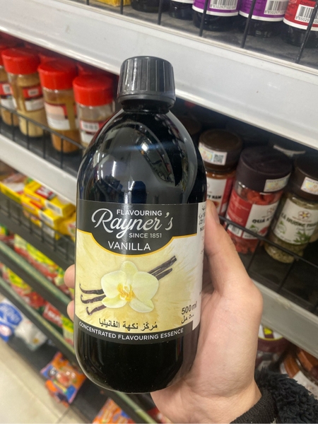 Tinh dầu vanilla hiệu rayner 500ml | minhbaomart.vn