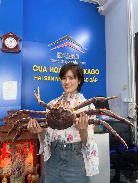 VUA CÁC LOÀI CUA - KING CRAB THIẾT ĐÃI KHÁCH QUÝ
