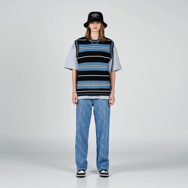 ÁO LEN ADLV KNIT VEST XANH