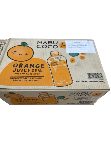 *Nước ép cam thạch dừa Mabu Coco 320ml HQ Foods & Drinks