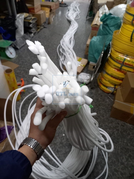 Backer Rod Ø12mm - Thanh xốp chèn khe bê tông đường kính 12mm - Xốp ống ...