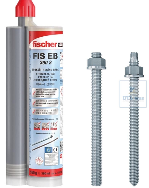 FISCHER FIS EB 390s - Keo Cấy Thép - Bulong Cường Độ Cao | Dtlgroup.vn