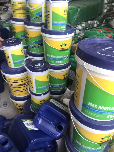 Max Acrylic 301 20Kg - Sơn phủ chống thấm đàn hồi Acrylic gốc nước ...