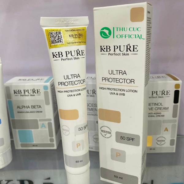 Kem chống nắng KB Pure Ultra Protector Spf 50 PA ++50ml