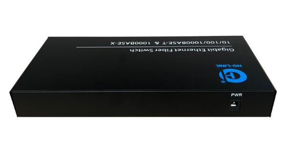 Switch quang 8 cổng SFP + 2 Cổng J45 Gigabit HO-LINK HL-8SFP-2E