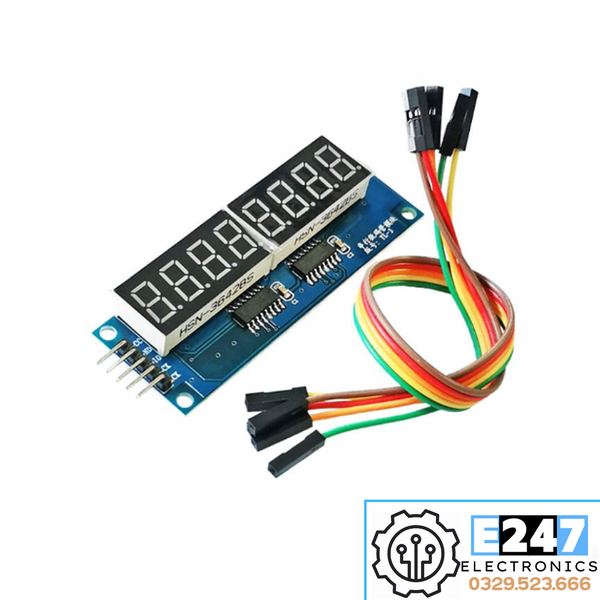 MODULE LED 7 ĐOẠN 8 DIGIT IC595