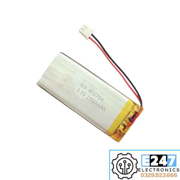 PIN LITHIUM POLYMER 3.7V 1000MA