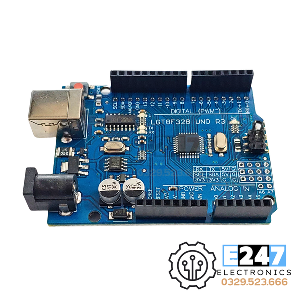 ARDUINO UNO R3 DÁN CHÍP LGT8F328