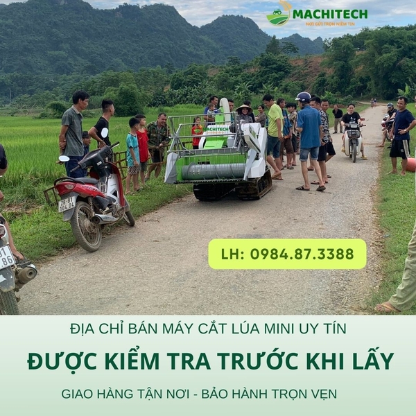 Máy Cắt Lúa Mini: Giải Pháp Thu Hoạch Lúa Hiện Đại