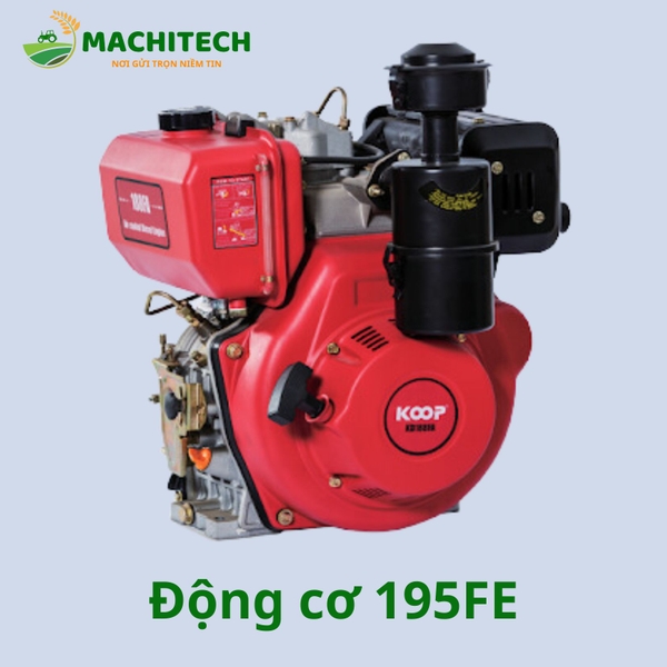 Động Cơ Koop 195FE Có Đề