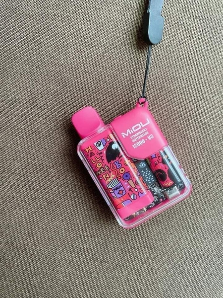 MiOU V3 12000 Hơi Hương Vị Dâu Dưa Hấu (50mg) – Pod 1 Lần