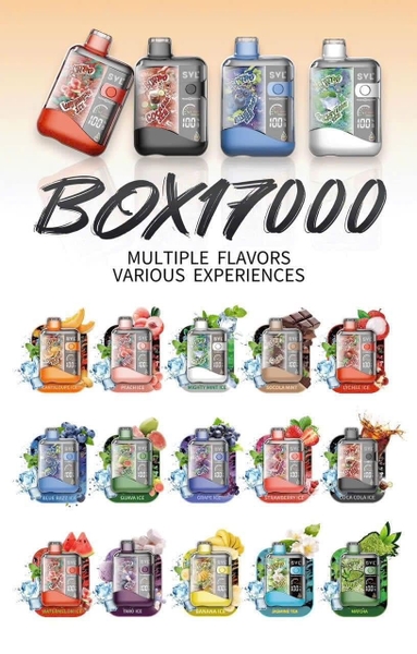 SVL Box 17000 Hơi Khoai Môn Lạnh (50mg) – Pod 1 Lần