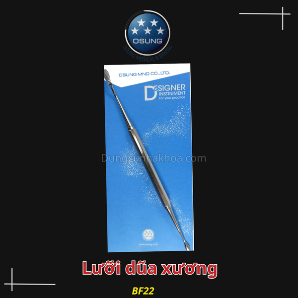 Lưỡi dũa xương - Bone File BF22 Osung(Cái)