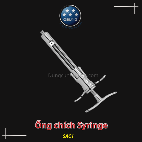 Ống chích Syringe - Nickel coated on brass Osung