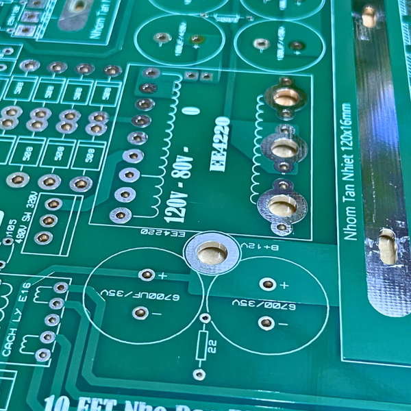 PCB bo mạch kích đ iện 10 fet Nhỏ băm IGBT Auto Duty + Dao động