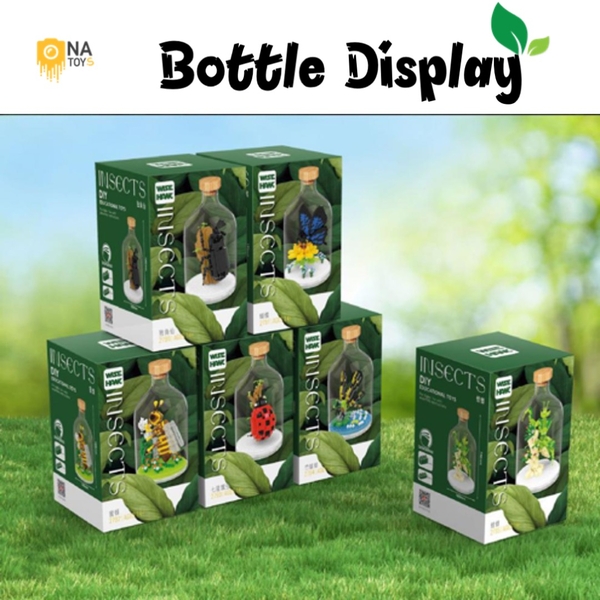 Xếp Hình Bọ Ngựa Trong Chai