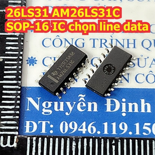 AM26LS31CDR 26LS31 AM26LS31C SOP-16 IC chọn line data kde8878