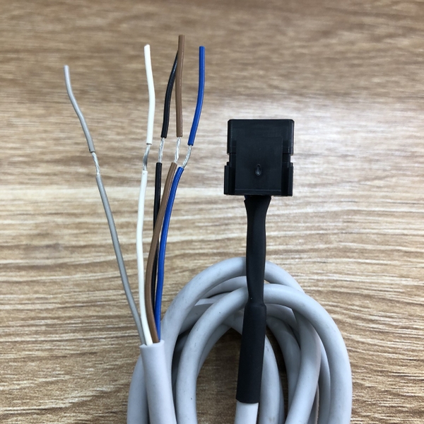 Cáp chuyển đổi áp suất SMC ZS-39-5G 5 Pin Male to 5 Core Fast dài 2M