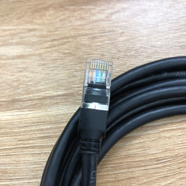 Cáp lập trình PLC Schneider XBTZ9008 Cable RS232 DB9 Pin to RJ45 dài 1 ...