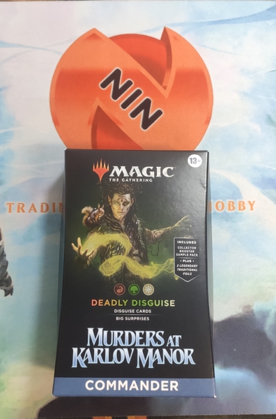 Magic: The Gathering - Murders at Karlov Manor - Commander Deck: Deadly ...