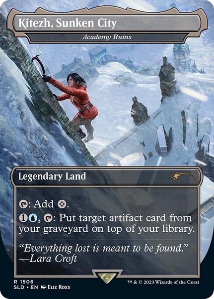 Magic: The Gathering - Secret Lair Drop - Academy Ruins (1506) Foil