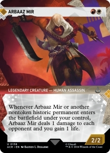 Magic the Gathering - Universes Beyond: Assassin's Creed - Arbaaz Mir ...