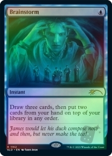 Magic the Gathering - Secret Lair - Brainstorm - FOIL