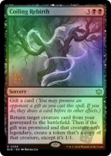 Magic the Gathering - Bloomburrow - Coiling Rebirth (Prerelease FOIL)