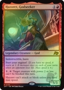 Magic the Gathering - Aetherdrift - Hazoret, Godseeker FOIL