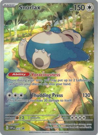 Pokemon TCG - Scarlet & Violet: 151 - Snorlax - Promo Foil