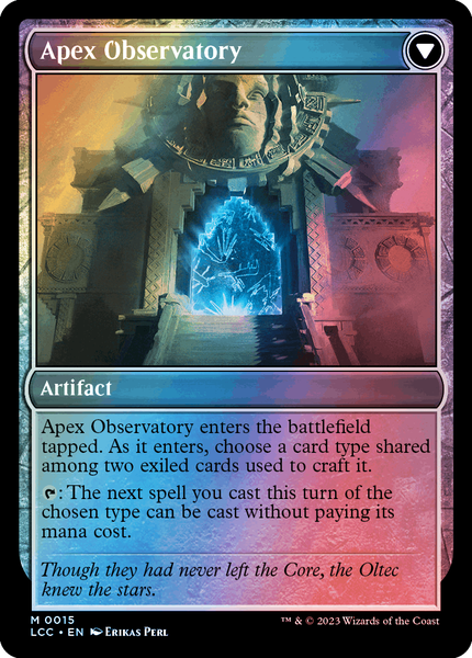 Magic the Gathering - The Lost Caverns of Ixalan - Eye of Ojer Taq - FOIL