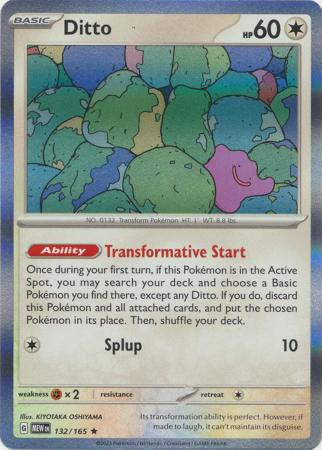 Pokemon TCG - Scarlet & Violet: 151 - Ditto - Holo