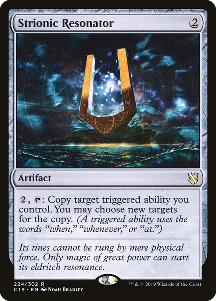 Magic the Gathering - Commander 2019 - Strionic Resonator