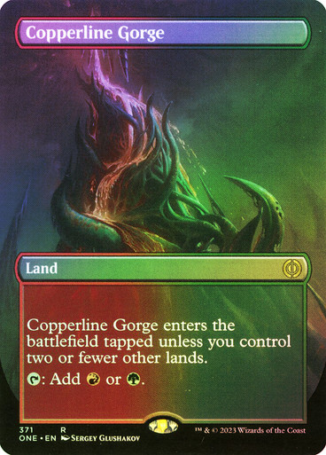 Magic the Gathering - Phyrexia: All Will Be One - Copperline Gorge ...