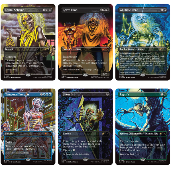 Magic the Gathering - Secret Lair x Iron Maiden: Album Art