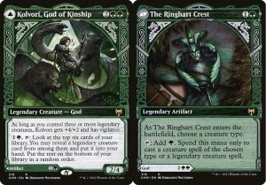 Magic the Gathering - Kaldheim - Kolvori, God of Kinship (Showcase)