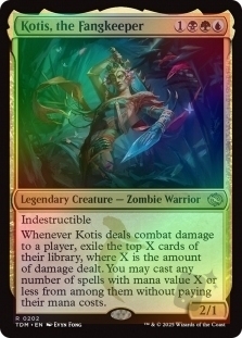 Magic the Gathering - Tarkir: Dragonstorm - Kotis, the Fangkeeper FOIL